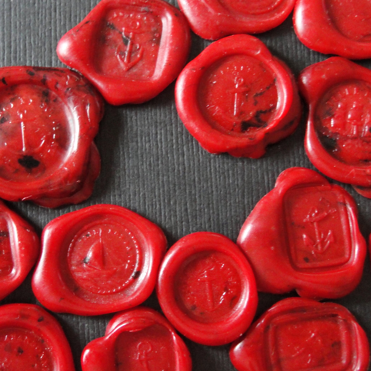 Nautical Anchor Wax Seal Necklaces – RQP Studio